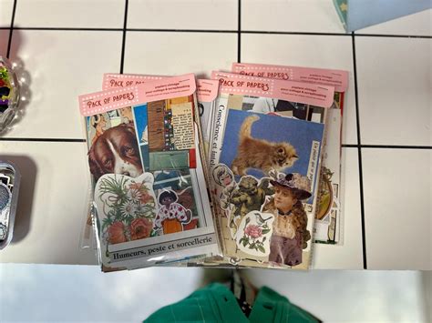 Scrapbooking Paper Pack Vintage Cutouts For Journaling And Junk