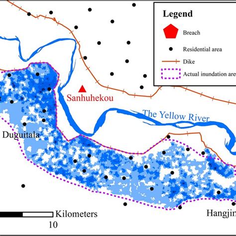 Numerical Simulation Verification Results Of Two Dimensional Inundation Download Scientific