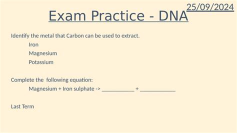Exploring Science Reactivity Teaching Resources