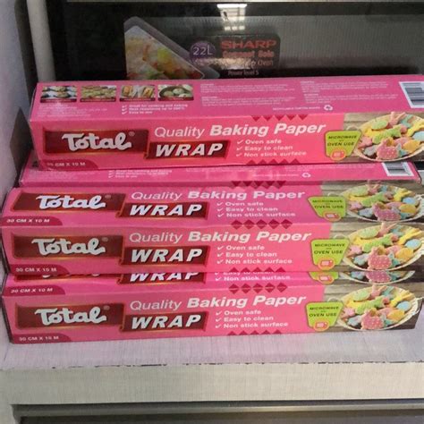 Jual Hs Baking Paper 30cm X 10m Total Bake Parchment Paper Anti