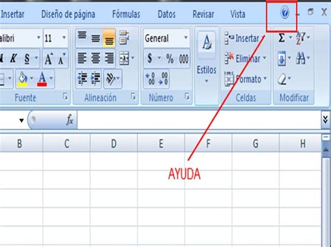 Taller De Informatica Como Utilizar La Ayuda En Excel