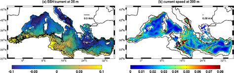 Mean Sea Surface Height Ssh Contours And The Download Scientific Diagram