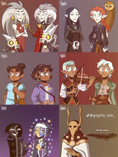 The Owl House Characters All Together Fan Art Other Characters Owl