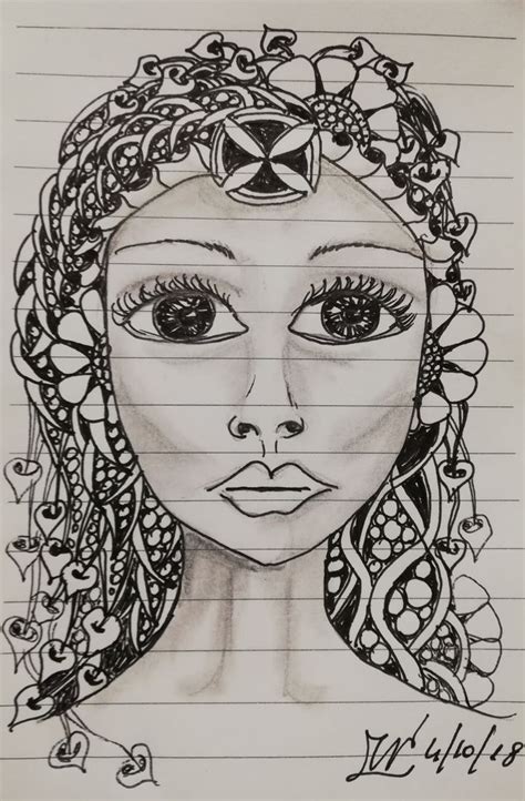 Zentangle Anime Art Zentangle Patterns Zentangles Art Of Animation