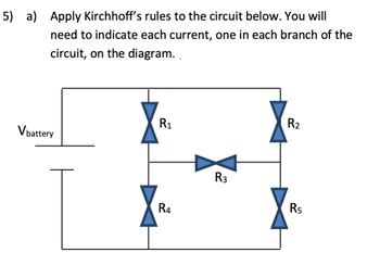 Answered Write Down One Equation Using The Junction Rule That Could Be Used To Solve For The