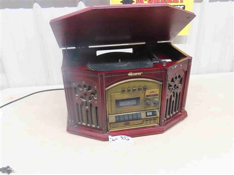 Memorex Radio Am Fm Record Player Cd Player Cassette Modern With