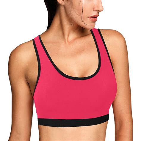 Hmong Girl Awesome Pink Turbo Womens All Over Print Sports Bra Model