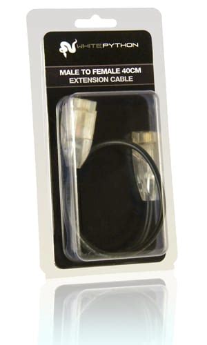 Whitepython™ Male To Female Led Extension Cable