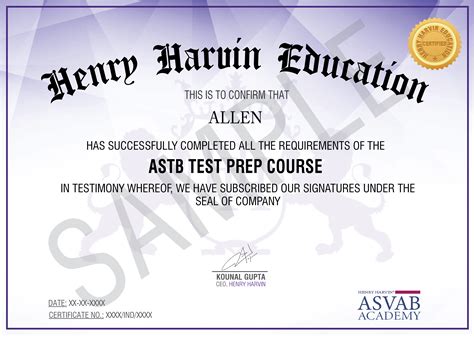 Astb Test Prep Course Henry Harvin®