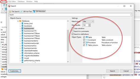 Searching In Mysql Database Views · Issue 19431 · Dbeaverdbeaver · Github