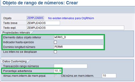 Rangos Numéricos Propios Blog De Sap