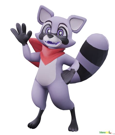 Rambley The Raccoon Render By Triforceellie On Deviantart