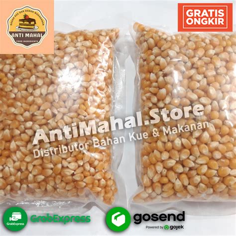 Jual Biji Jagung Popcorn 1kg Biji Jagung Mentah Kering 1kg Popcorn Jagung Premium 1kg Repack