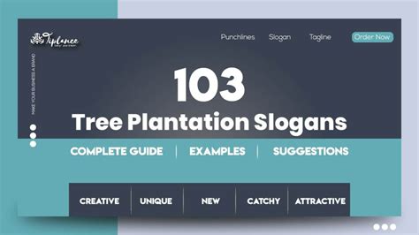 Best Tree Plantation Slogans Examples Ideas Tiplance
