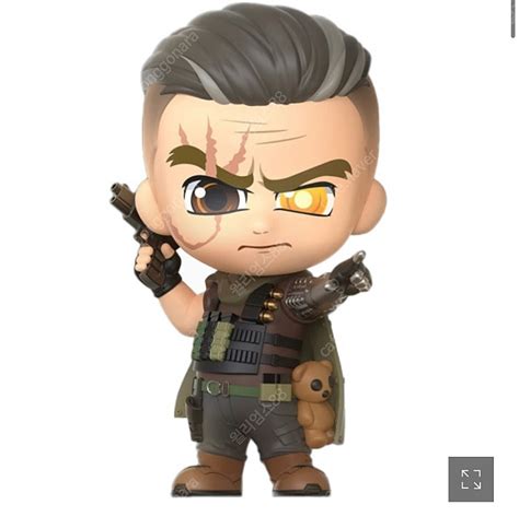 핫토이 정품 마블 코스베이비 데드풀2 케이블 피규어 개 피규어브릭 중고나라