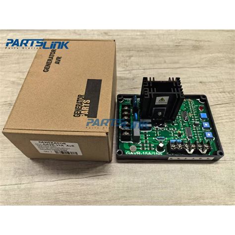 【ready Stock】universal Generator Avr Gavr 15a For Diesel Genset Parts Gavr15a Brushless Avr
