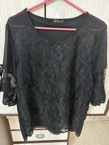 Women Tops And Tunics Black Top Freeup