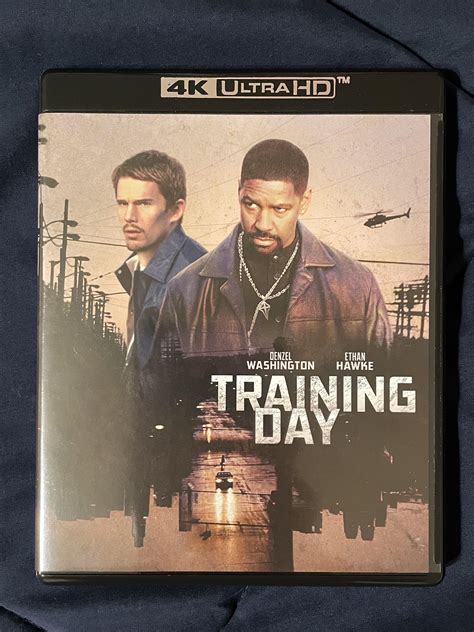 Re My Previous Post On Training Day 4k Cover Looks Great In The 4k