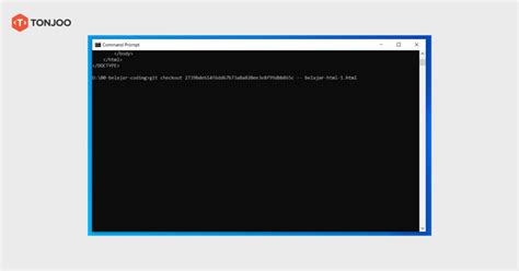 Cara Menggunakan Git And Perintah Dasarnya Untuk Pemula Tonjoo