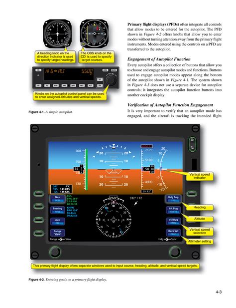 advanced avionics handbook chapter 4 automated flight control fill