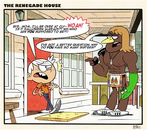 Mm Loud House Style Lincoln Meets Xavier By Mast3r Rainb0w On