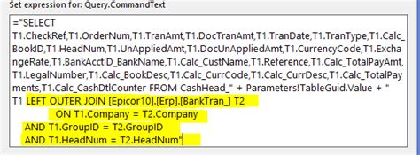 Epicor 101 Adding New Table In Ssrs Report 6 By Dhaniahzulkifly Software Spiceworks