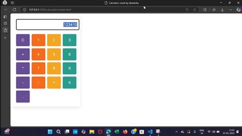How To Create A Calulatorproject With The Help Of Html Css And Js