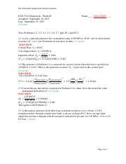 ECE 5521 F2016 HW3 Solutions ECE 5521 HW3 Assignment Solution Solution ECE 5521 Homework