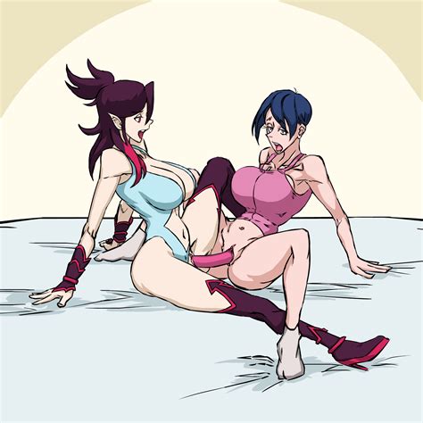 Rule 34 Animated Big Breasts Double Sided Dildo Female Female Female