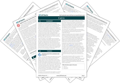 Catrin Poem Summary And Analysis Litcharts