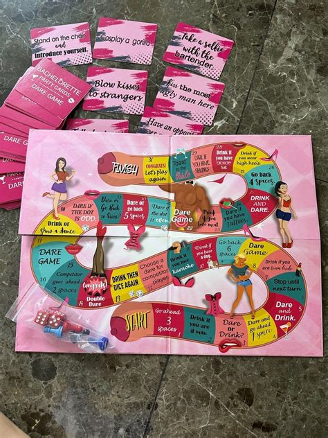 Bachelorette Party Board Game Hobbies And Toys Toys And Games On Carousell