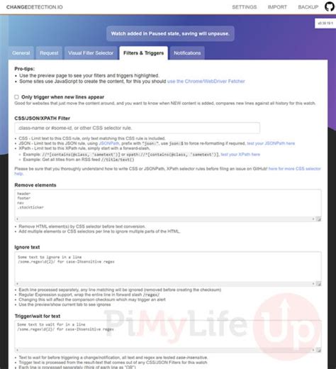 Running Changedetection Io On The Raspberry Pi Pi My Life Up