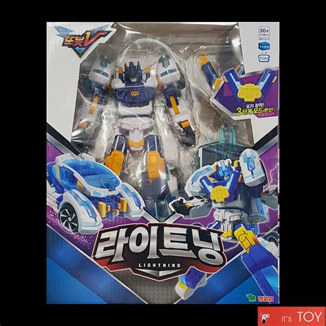 Tobot V Lightning Smart Car Transformer Robot Vehicle Toy Tokey Season