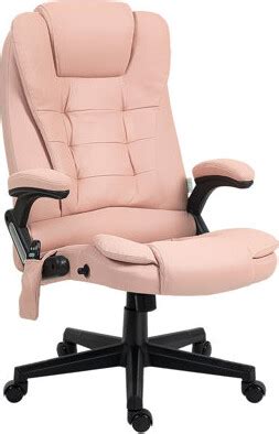 Hokku Designs Vinsetto 6 Point Vibrating Massage Office Chair With Heat