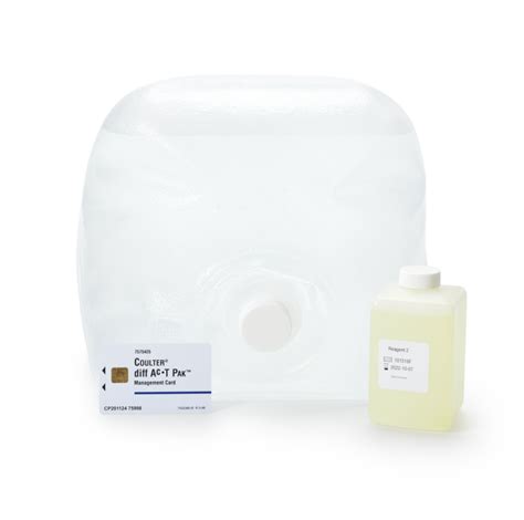 Beckman Coulter Coulter Diff Ac T Pak Reagent Hematology Diluent 8547134