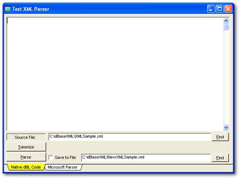 Xml And Dbase