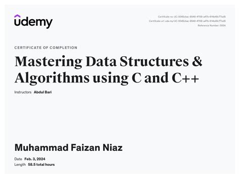 Muhammad Faizan Niaz On Linkedin Alhamdulillah Im Excited To Share My Completion Certificate
