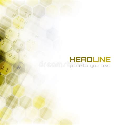 vector background with abstract hexagonal pattern stock vector