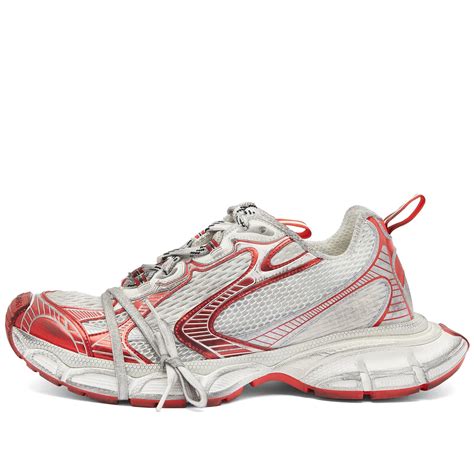 Balenciaga 3xl Sneaker White And Red End Global