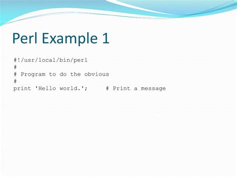 Ppt Perl Powerpoint Presentation Free Download Id1625168
