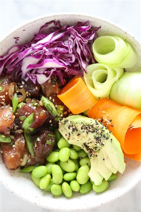 Best Shoyu Ahi Poke Recipe Skinnytaste