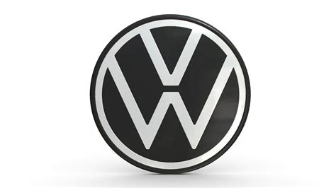 Volkswagen Logo 3d Model By 3d Logoman