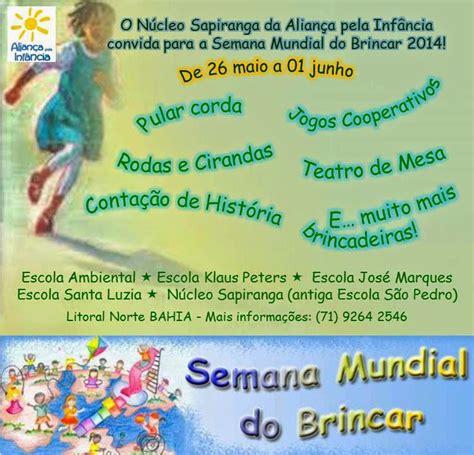 Casa Da Mata Semana Mundial Do Brincar Aliança Pela Infância