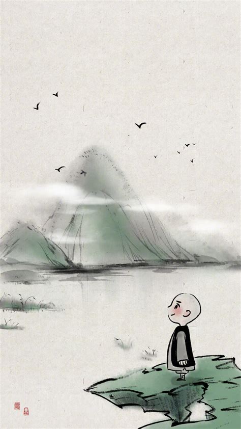 一禅小和尚 壁纸 手机壁纸 堆糖美图壁纸兴趣社区