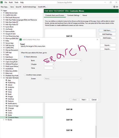 content menu sab feature requests sil scripture software community