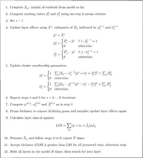 Figure 1 From Biclustering Models For Structured Microarray Data Semantic Scholar