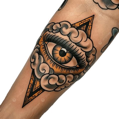 Traditional All Seeing Eye Tattoo Top 125 Eye Tattoos For The Year