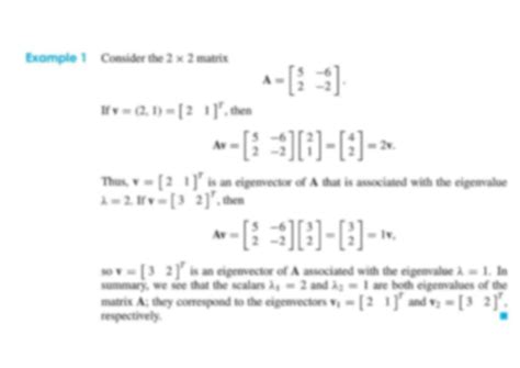 SOLUTION Linear Algebra Eigenvalues And Eigenvectors Studypool