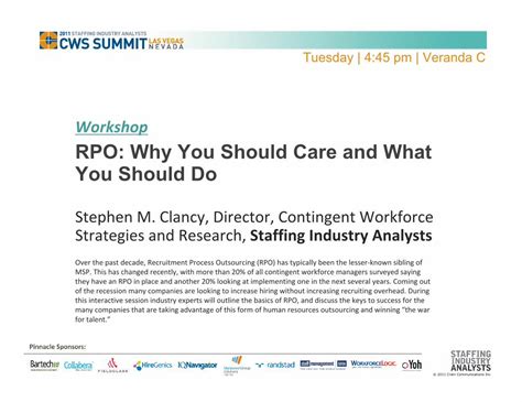 Pdf Rpo Why You Should Care And What You Should Do€¦ · Best Practices Design The Rpo Solution