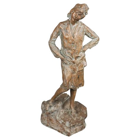 20th Century Bronze Sculpture Of Nude Woman For Sale At 1stdibs